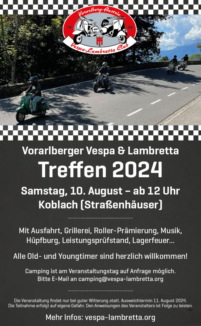 Vespa Treffen 2024 Deutschland